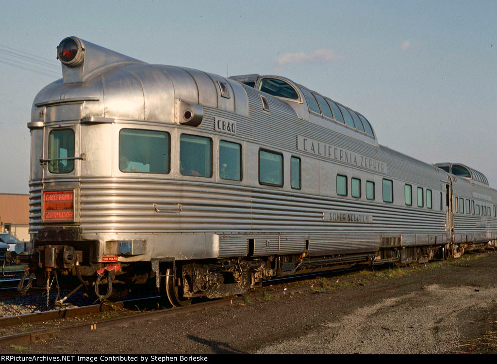 CB&Q 377 Silver Solarium